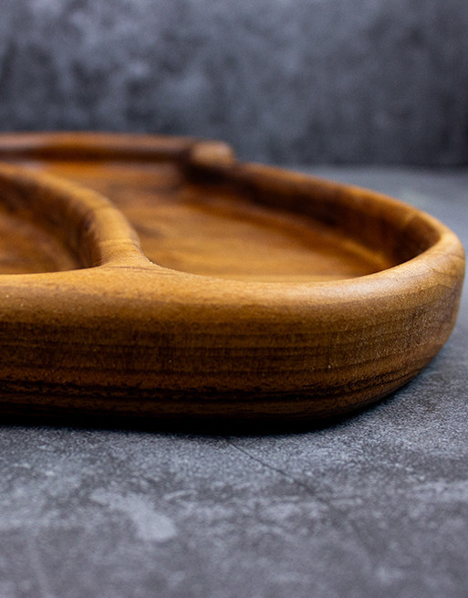 Squirrel-Shaped Wooden Serving Platter | nikkowood